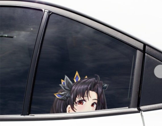 Waifu Anime Car PEEKER Decal Waifu Laminated Glossy Finish - Etsy
