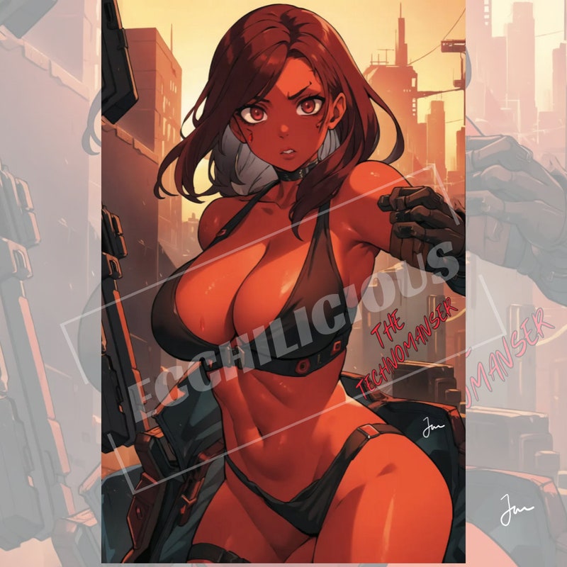 Anime Girl No Blur Sus Etsy