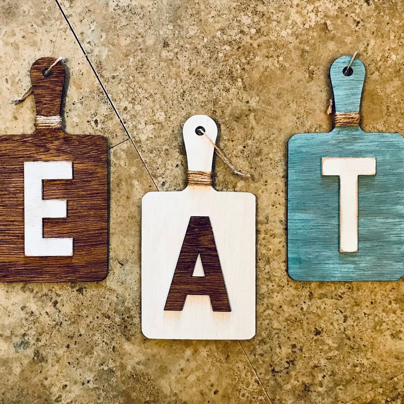 Kitchen Letters - Etsy