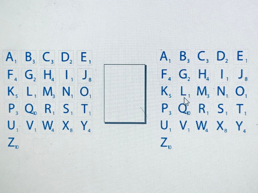 Scrabble Tiles- 2 Designs-digital CUT FILE Only - Etsy