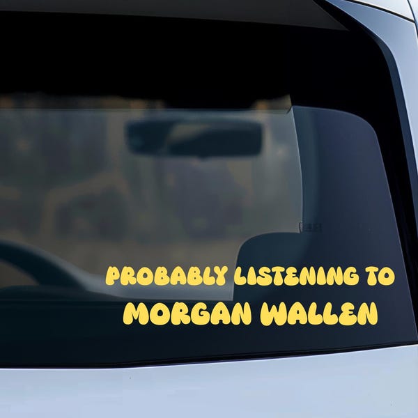 Morgan Wallen Stickers - Etsy
