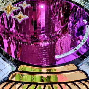 Handmade Crystal Ball Mirror | Wall Decor | Magic | Fortune Teller ...