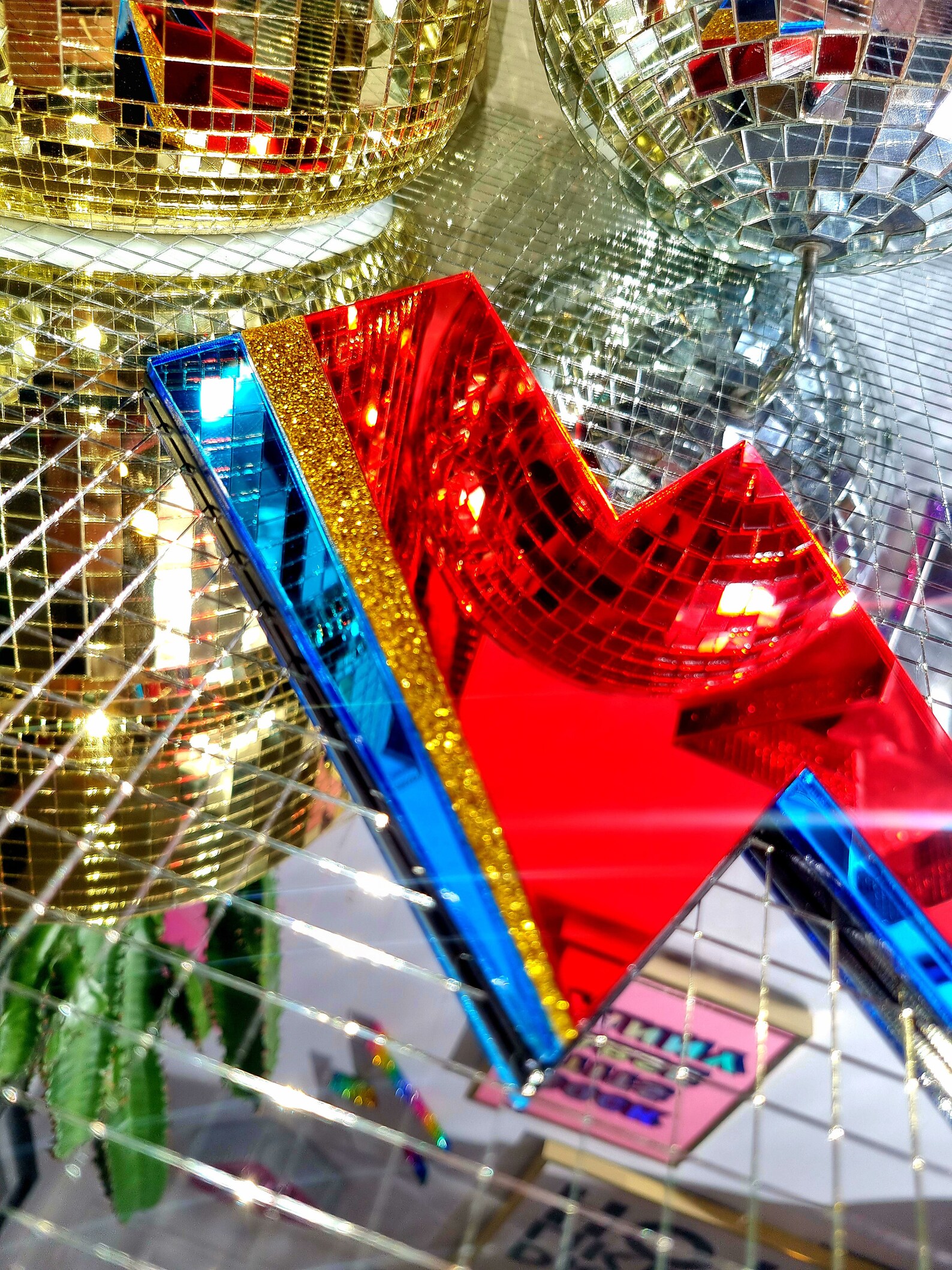 David Bowie Mirror: Aladdin Sane Lightning Bolt - Glam Rock Decor ...