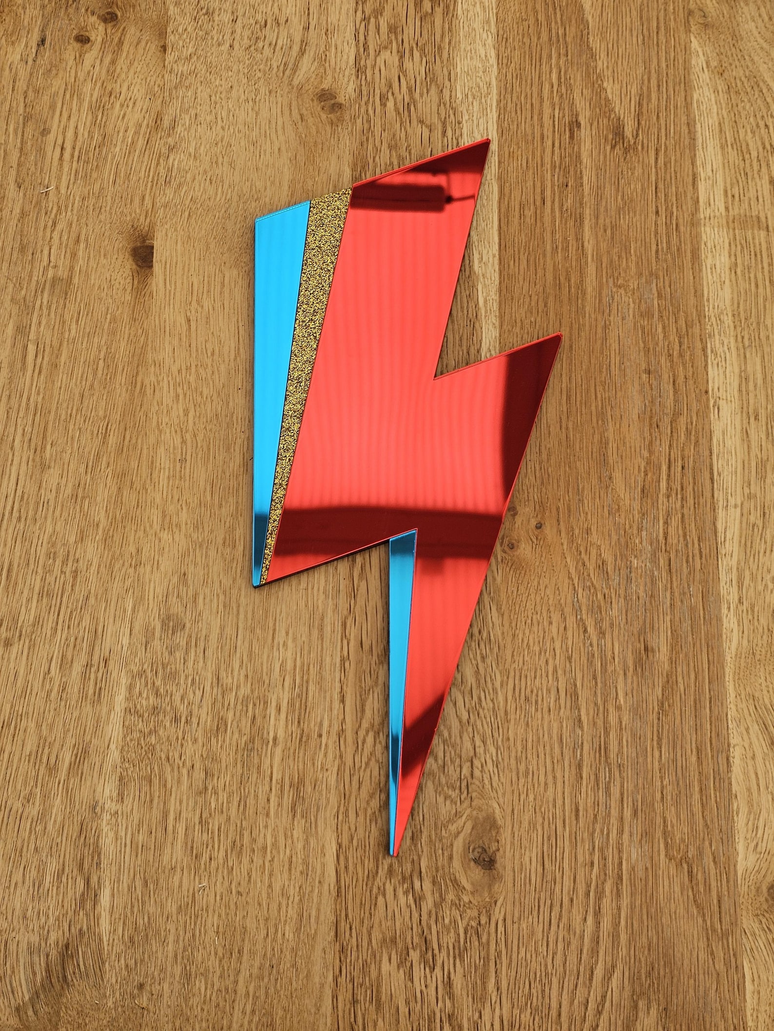David Bowie Mirror: Aladdin Sane Lightning Bolt - Glam Rock Decor ...