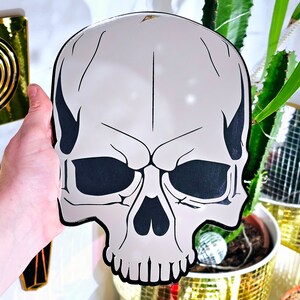 Skull Mirror | Handmade Wall Decor | Goth | Emo | Alternative ...