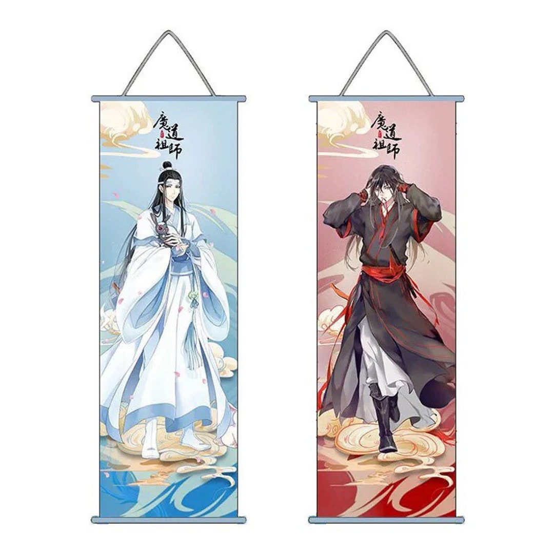 MDZS Wall Scroll Art Anime Fabric Poster Tapestry Print Wei - Etsy