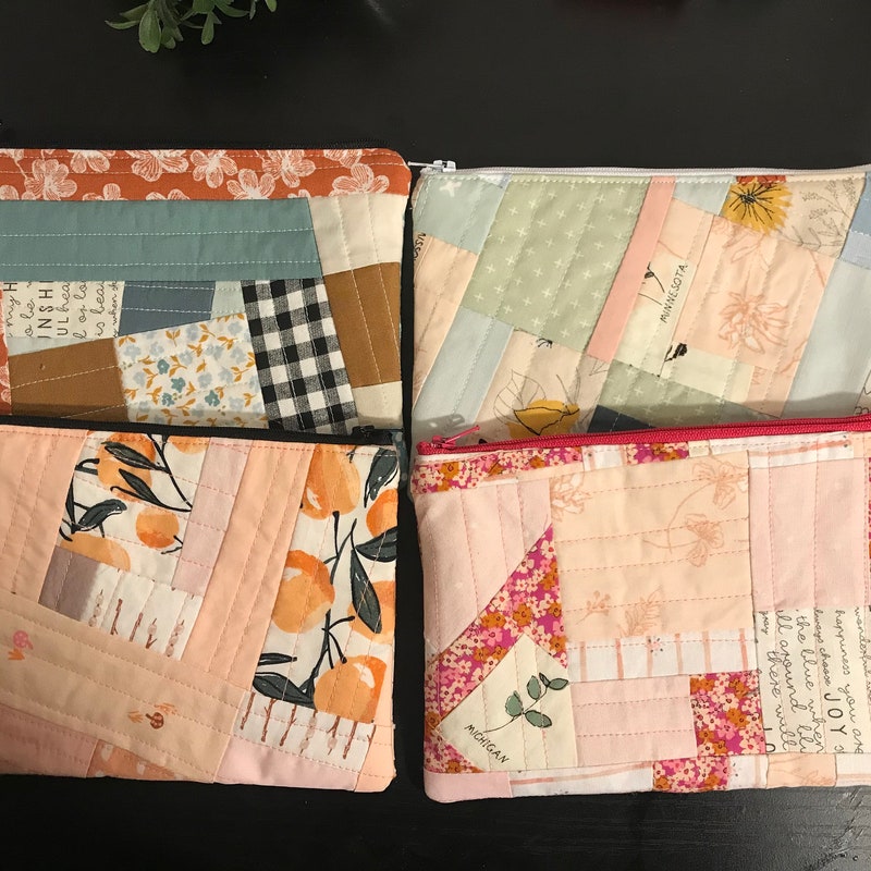 Quilted Zipper Pouch - Etsy