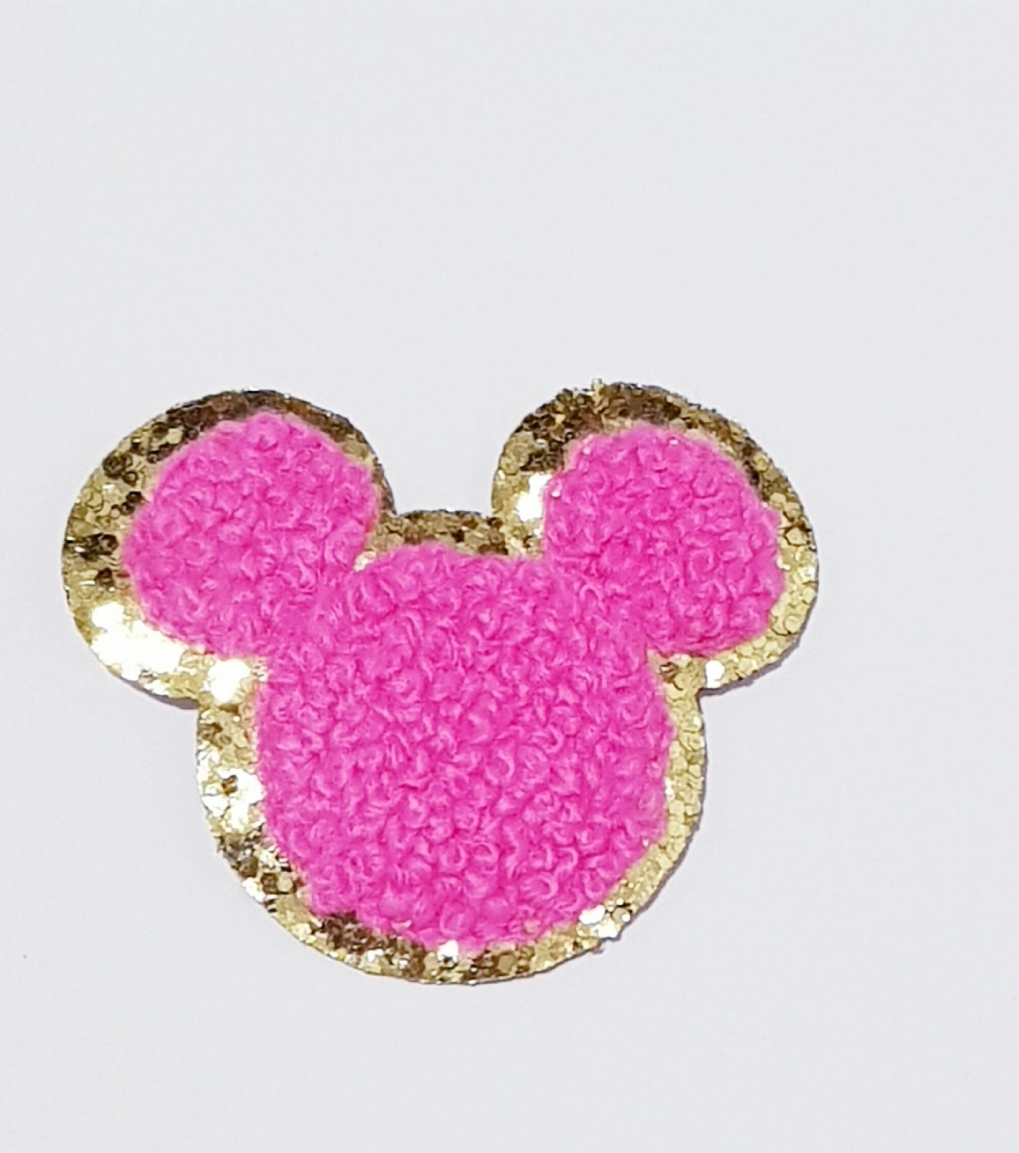 Chenille Mickey Mouse Patch- Mickey Iron on Patch - Etsy UK