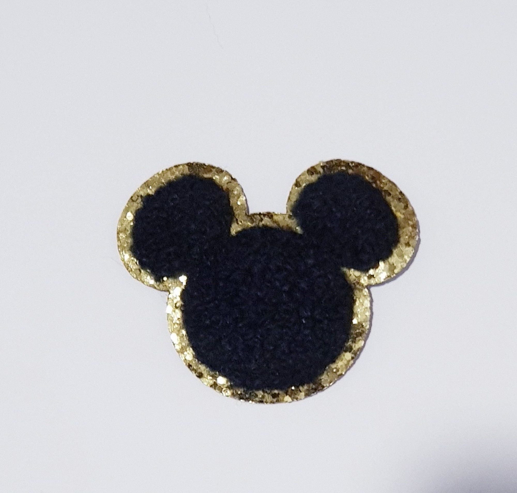 Chenille Mickey Mouse Patch Mickey Iron on Patch - Etsy UK