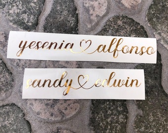 Wedding Couple Stickers - Etsy