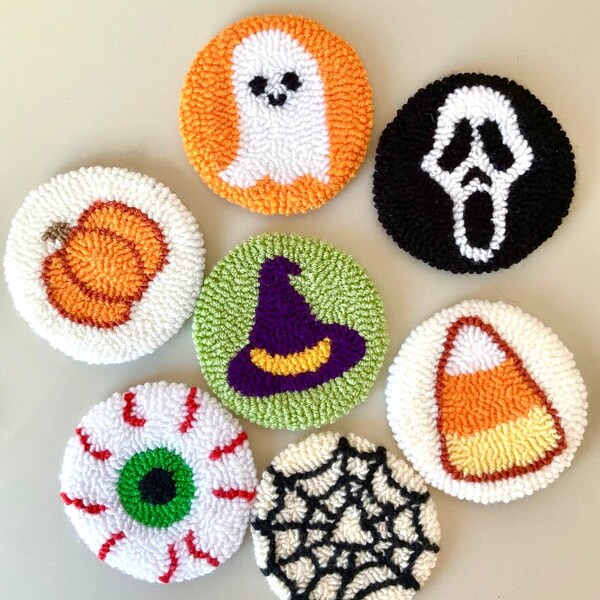 Halloween Coasters - Etsy