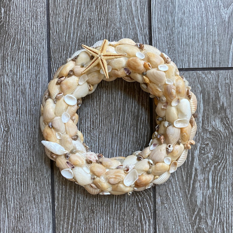 Seashell Wreath - Etsy