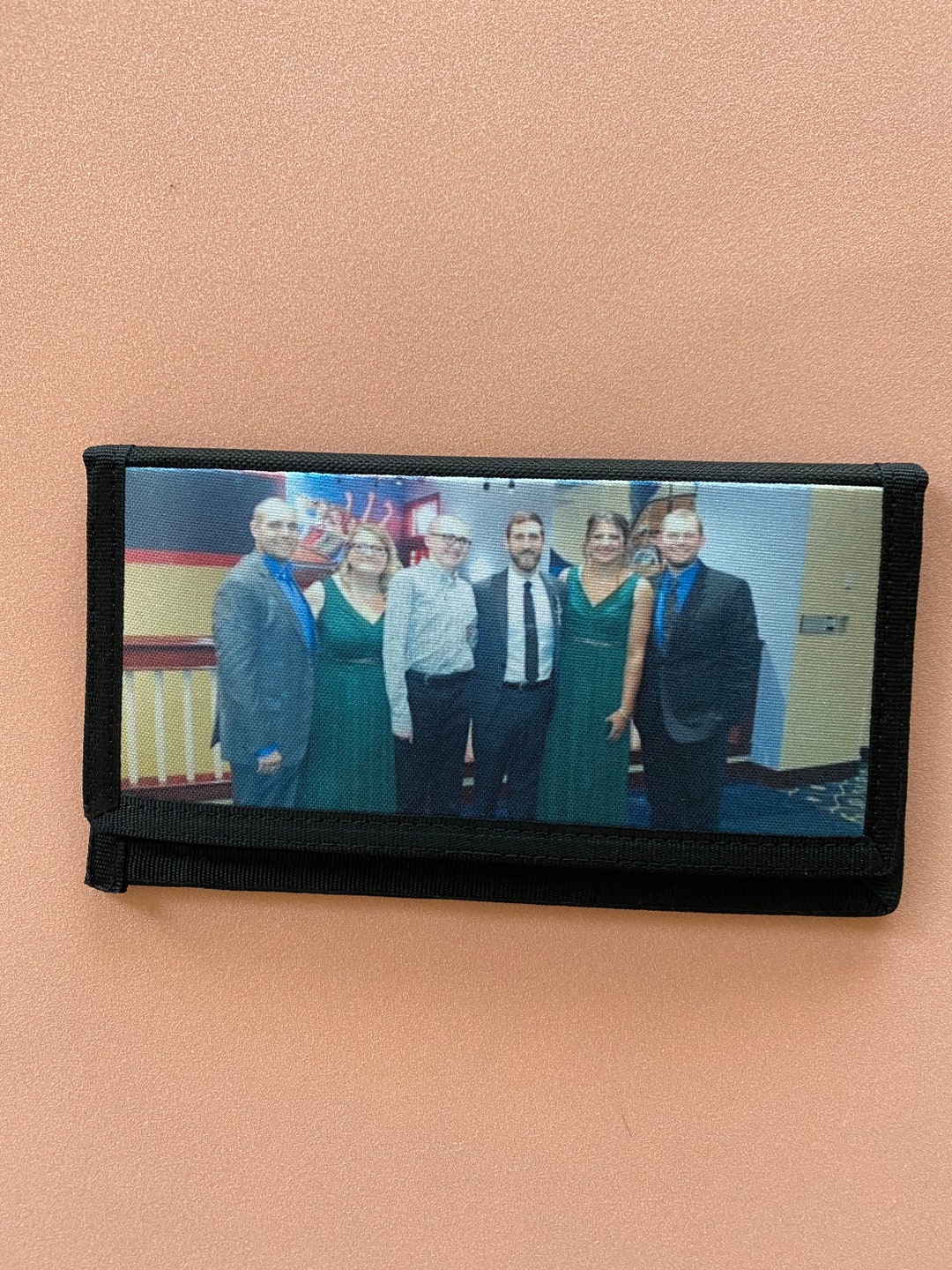 Personalized Bi-fold Nylon Checkbook Cover, Design Your Own,custom Gift ...