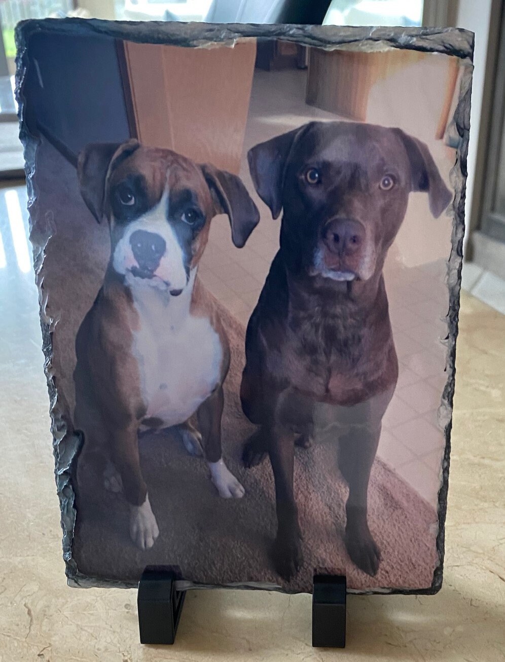 Personalized Photo Slate,customized Photo Gift,wedding Gift,birthdays ...