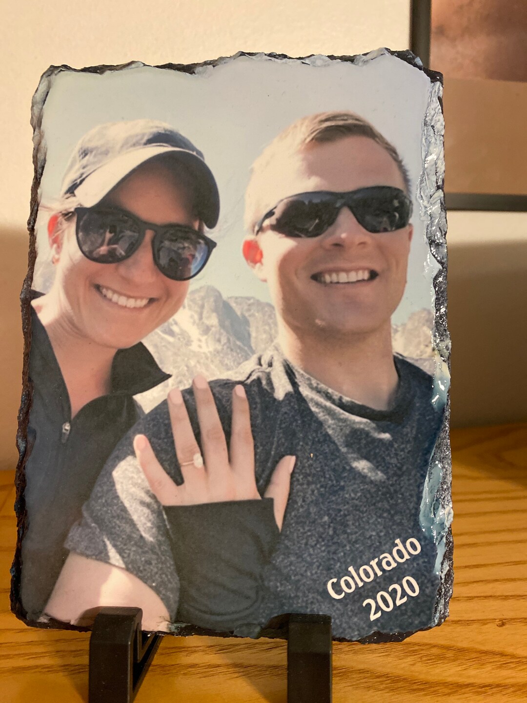 Personalized Photo Slate,customized Photo Gift,wedding Gift,birthdays ...