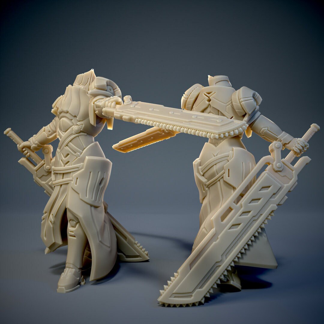 Saints Tactical Deployment Defender D by Mad's Minis 12K Hi-res Resin ...