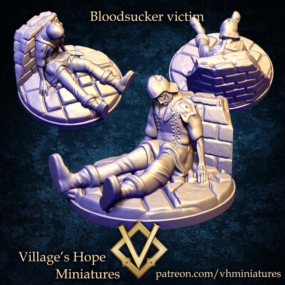 Bloodsucking Victim by Village's Hope 12K Hi-res Resin Tabletop ...