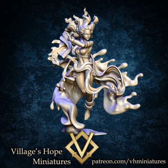 Varuna Goddess of Oceans by Village's Hope 4K Resin - Etsy