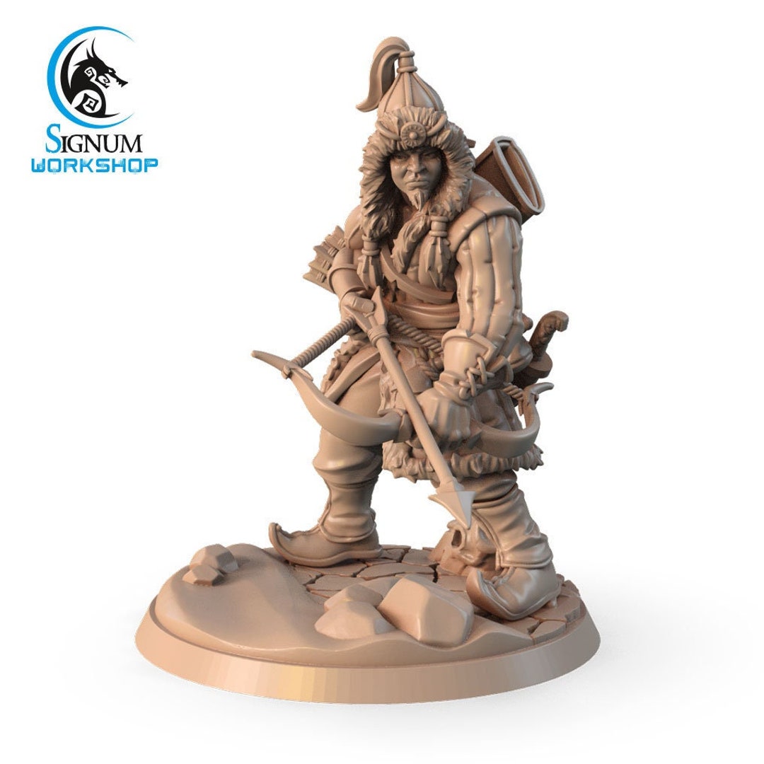 Khasar, the Great Horde Archer by Signum Workshop 12K Hi-res Resin ...
