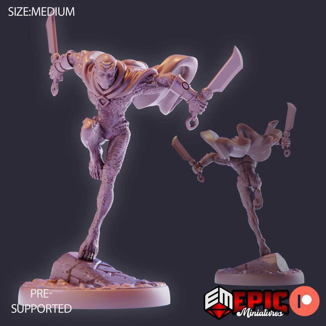 Doppelganger Swords by Epic Miniatures 12K Hi-res Resin - Etsy