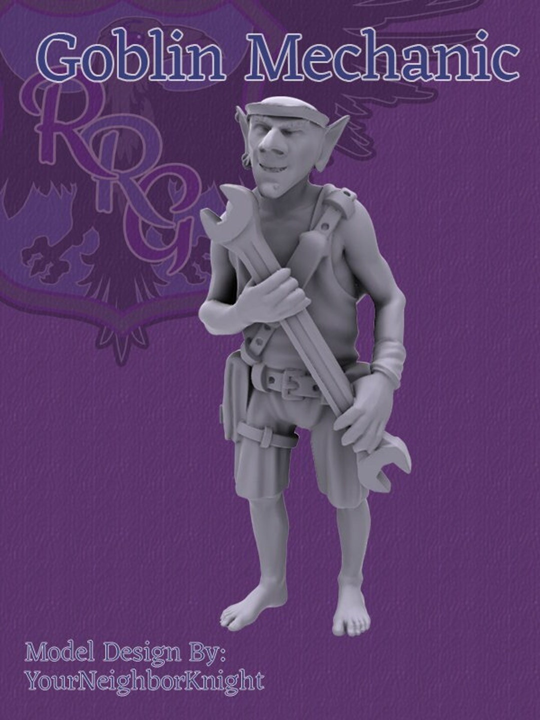 Goblin Mechanic by YourNeighborKnight 12K Hi-Res Resin Tabletop ...