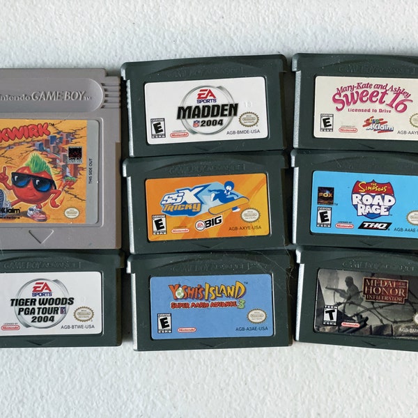 Gameboy Color Games - Etsy