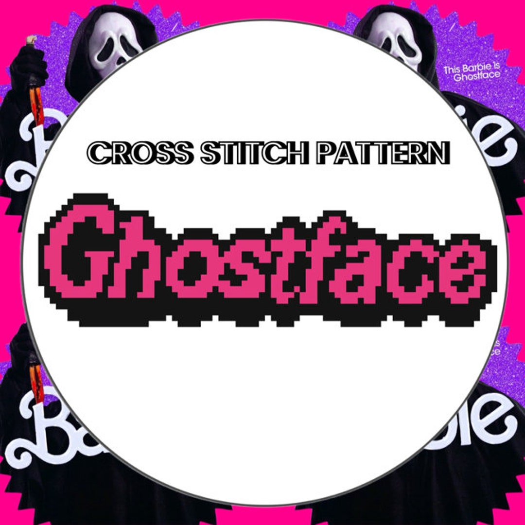 Ghostface Barbie Font - PDF DOWNLOAD - Etsy