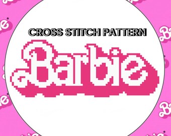 BARBIE and Ken Cross Stitch Pattern, Instant Download, Barbie Costume ...