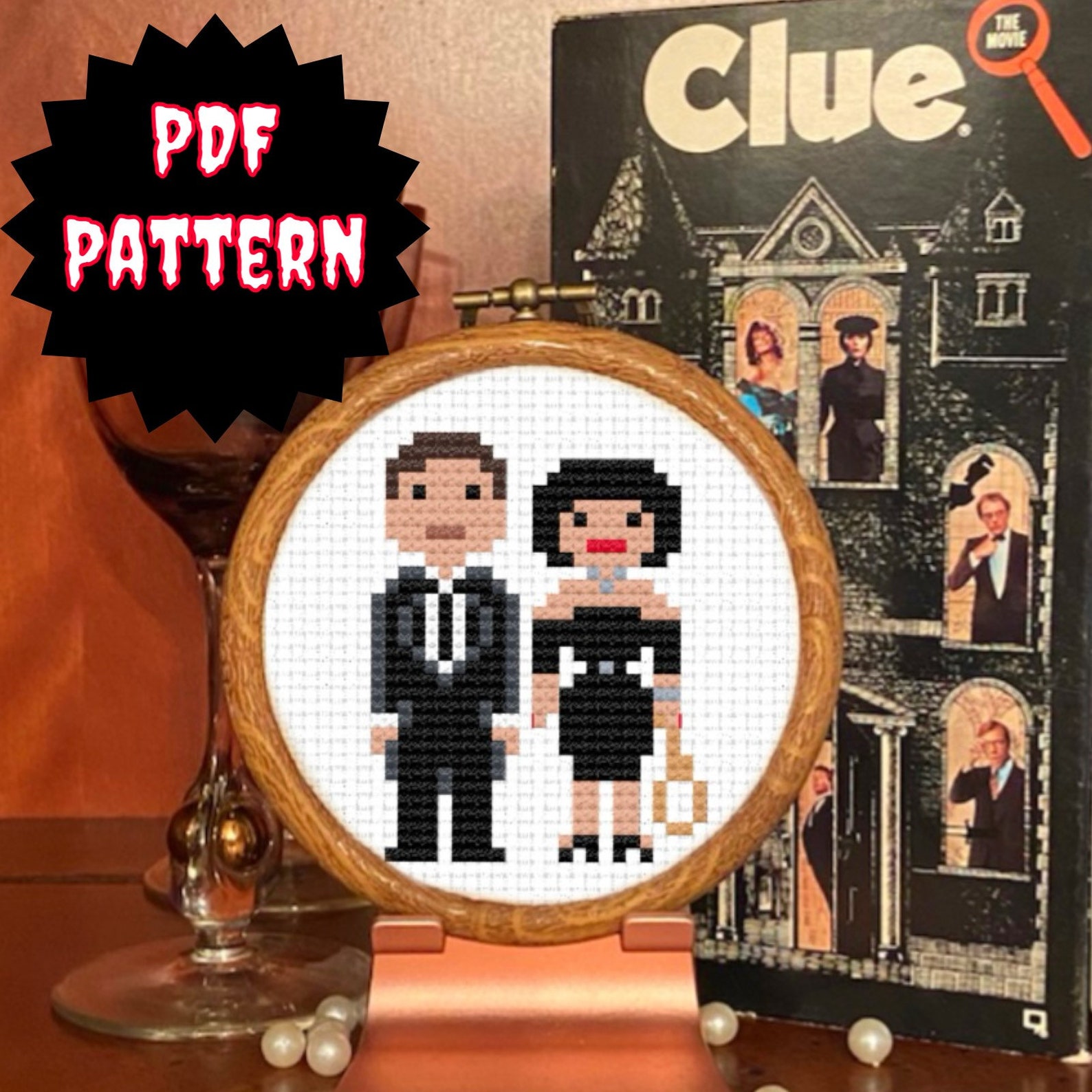 Clue the Complete Set 3 PDF Cross Stitch Patterns - Etsy