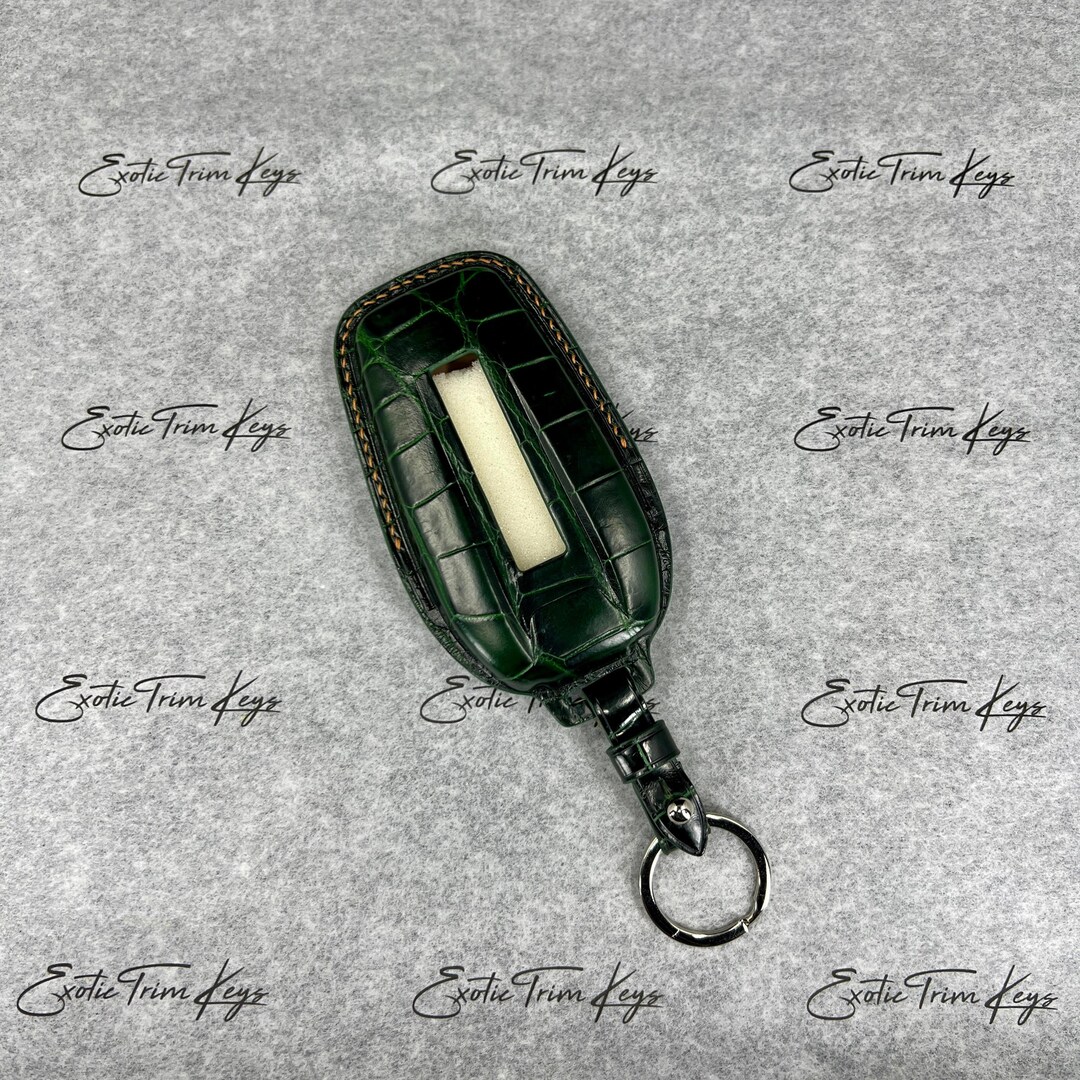 In Stock: Dark Green Crocodile Key Cover for Ferrari - Etsy