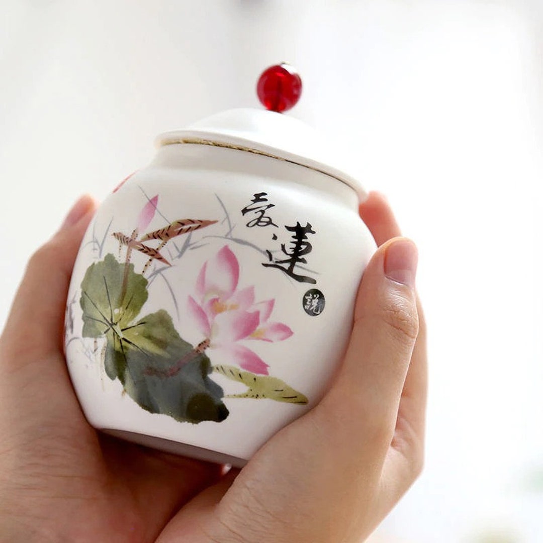 Storage Canister Chinese Storage Canister Kitchen Tea - Etsy