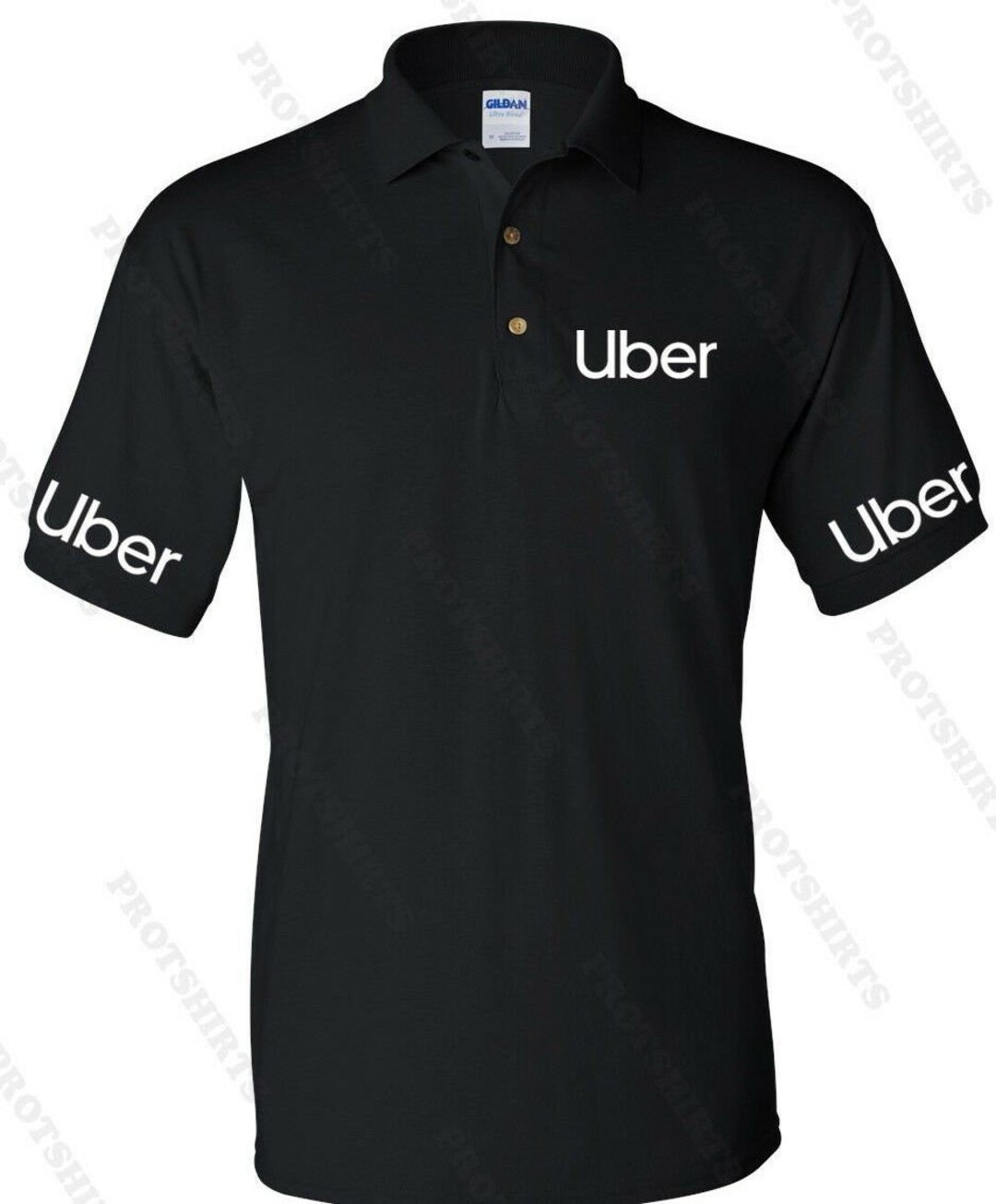 UBER Uniform Shirt UBER Drivers Uniform T-shirt Uber Men's Polo Shirt ...