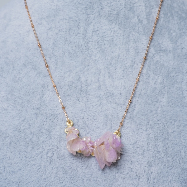 Real Flower Necklace - Etsy