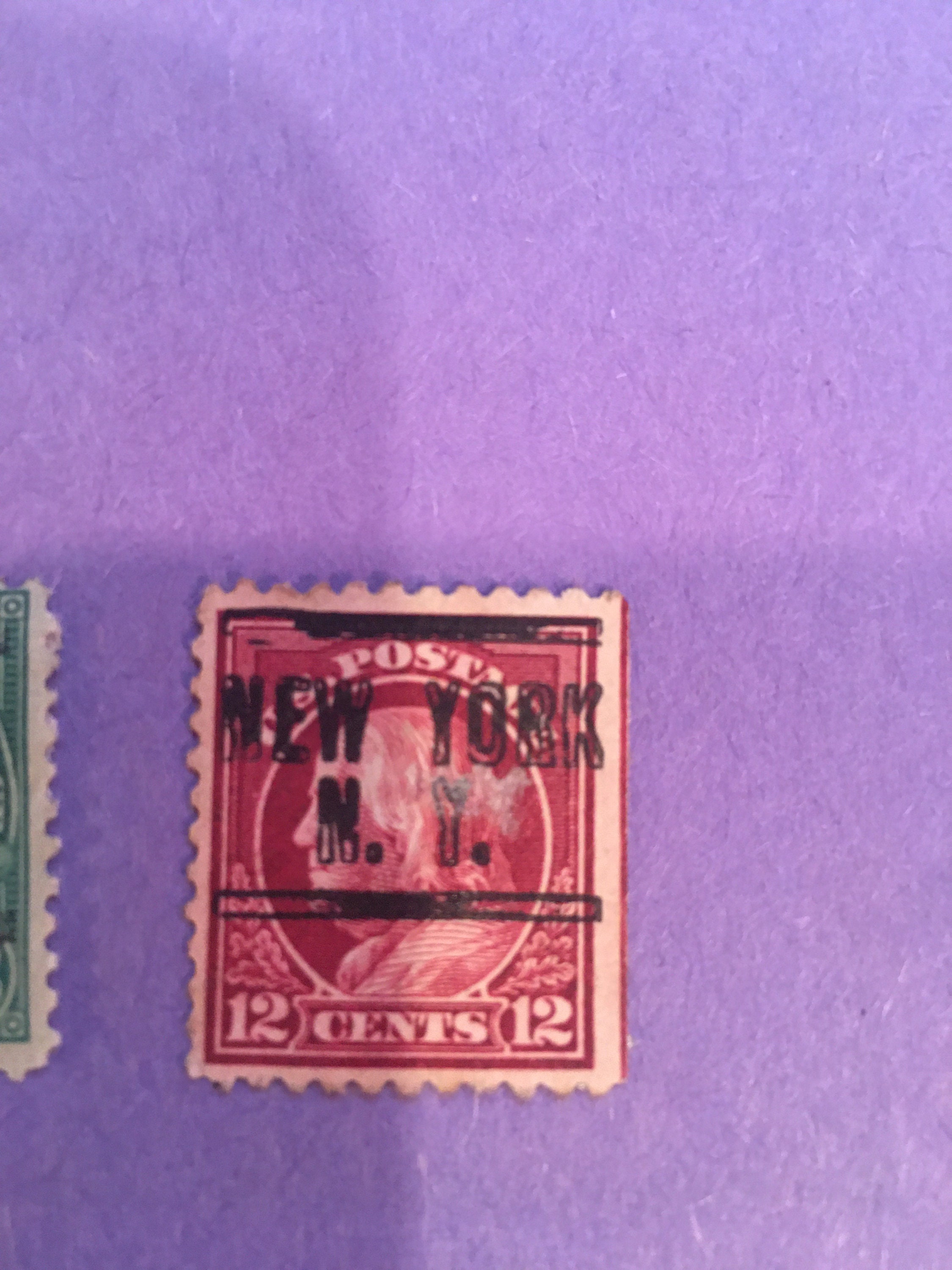 VERY OLD USA Stamps Overstamped 9,10,12,13 and 50 Cent Stamps - Etsy UK