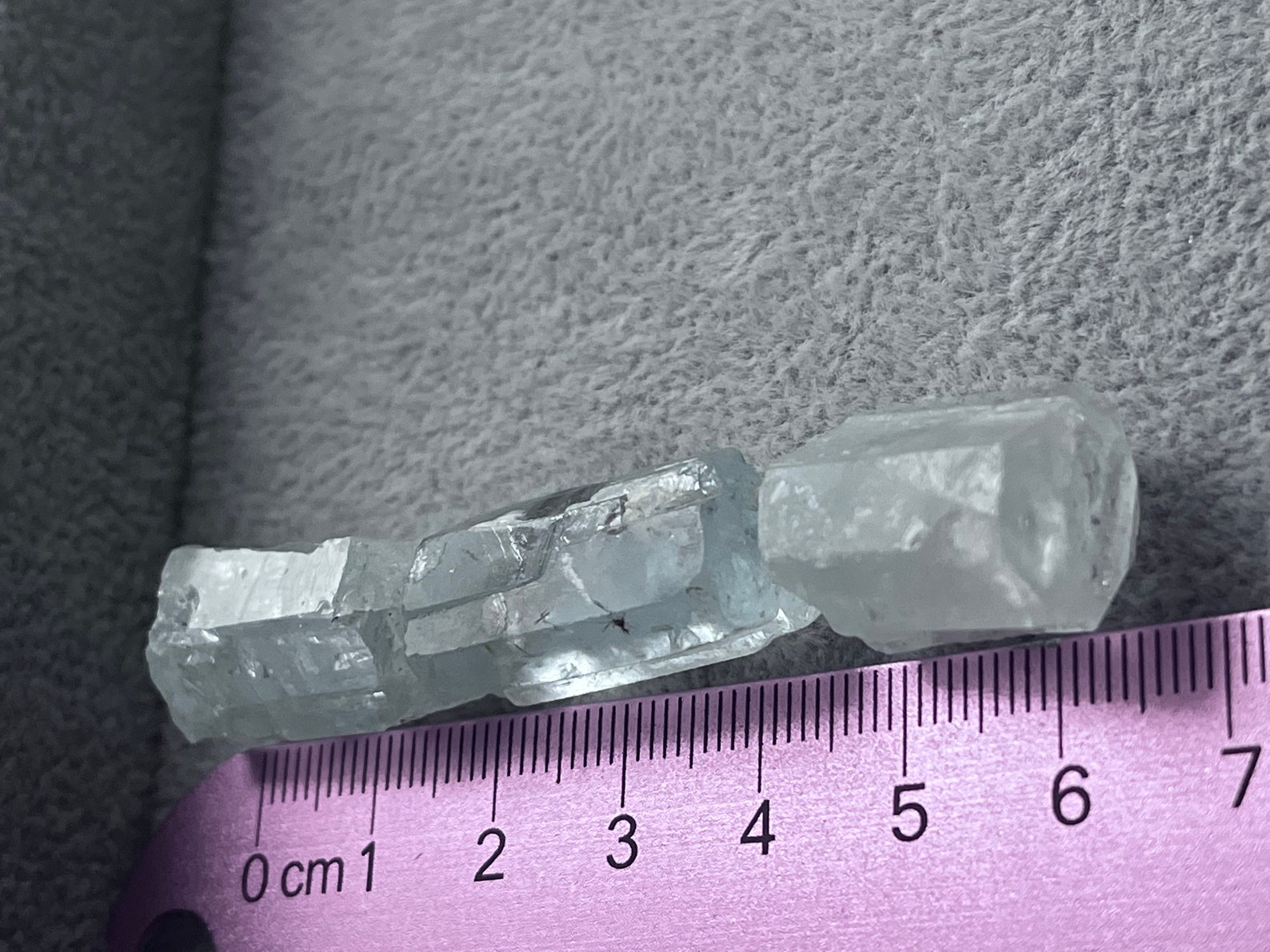 Aquamarine Clear Blue Beryl 3 Gemstones Raw Natural Rough 103 Ctw - Etsy