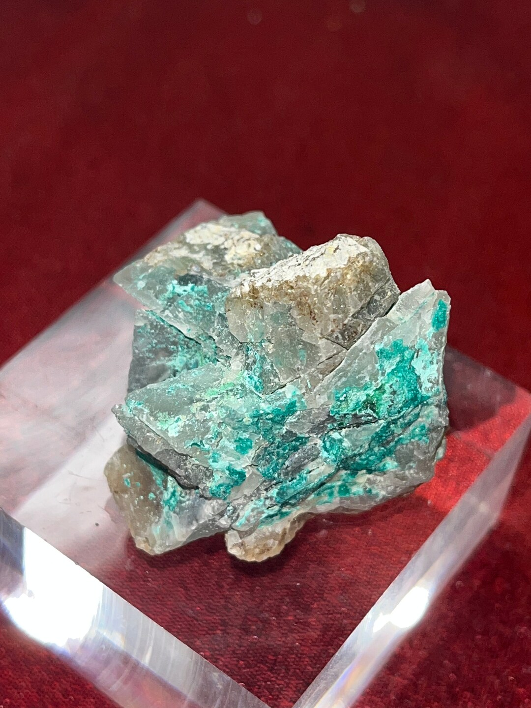 Confetti Chrysocolla , Aquadité , Natural Rough Specimen, Cabber , 33. ...