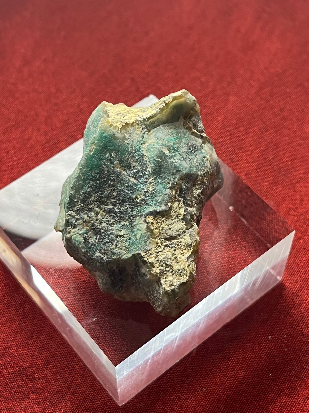 Confetti Chrysocolla , Aquadité , Natural Rough Specimen, Cabber , 41. ...