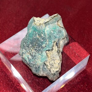 Confetti Chrysocolla , Aquadité , Natural Rough Specimen, Cabber , 41. ...