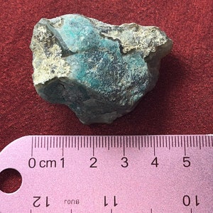 Confetti Chrysocolla , Aquadité , Natural Rough Specimen, Cabber , 41. ...