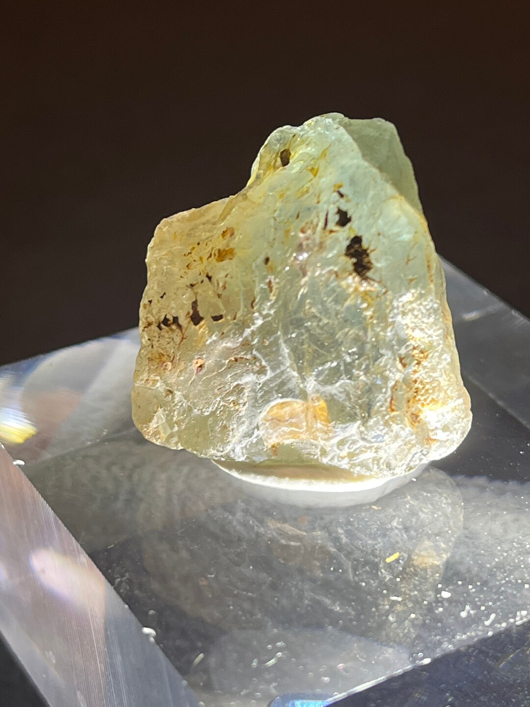 Brazilian Topaz River Tumbled Bi Color Rare Natural Blue / Champagne ...
