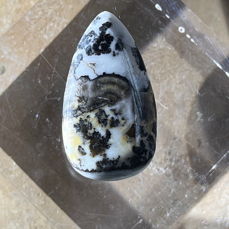 Silver Lace Onyx - Etsy