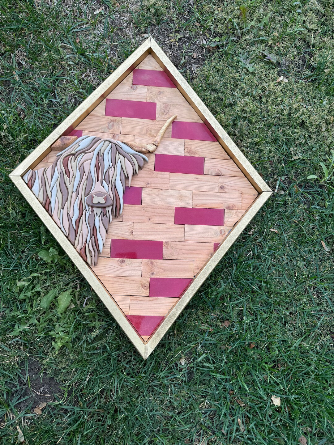 Highland Cow Sign - Etsy