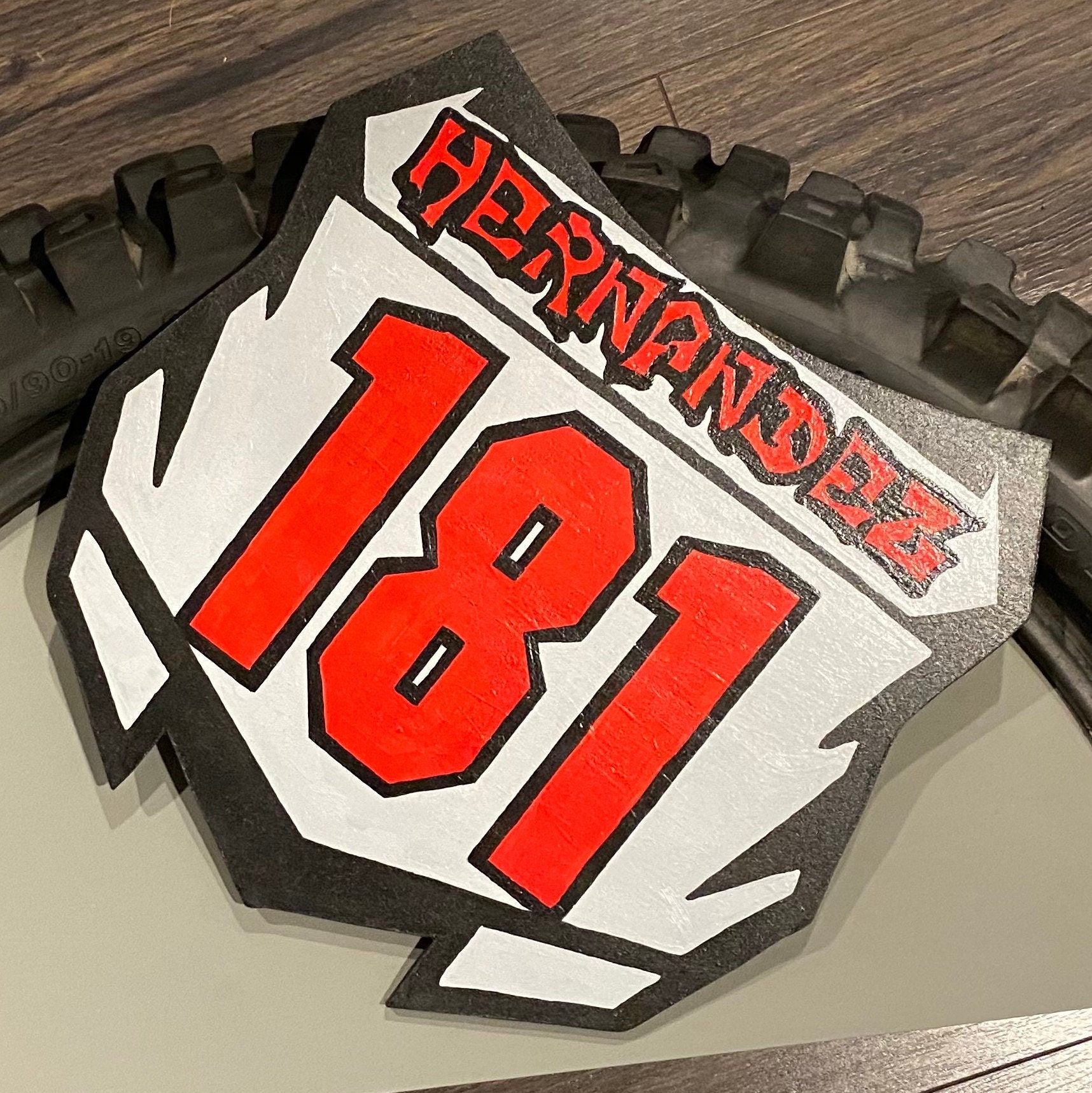 Number Plate Sign - Etsy