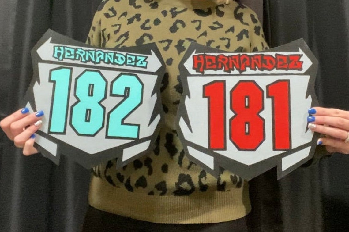 Number Plate Sign - Etsy