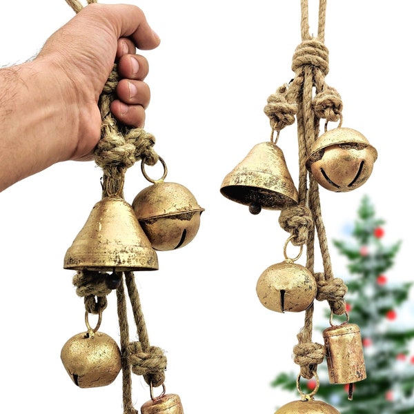 Rustic Jingle Bell - Etsy