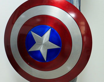 Captain America Shield Metal - Etsy