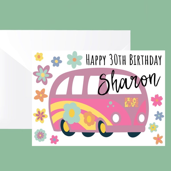 Boho 18th Birthday Cards - Etsy
