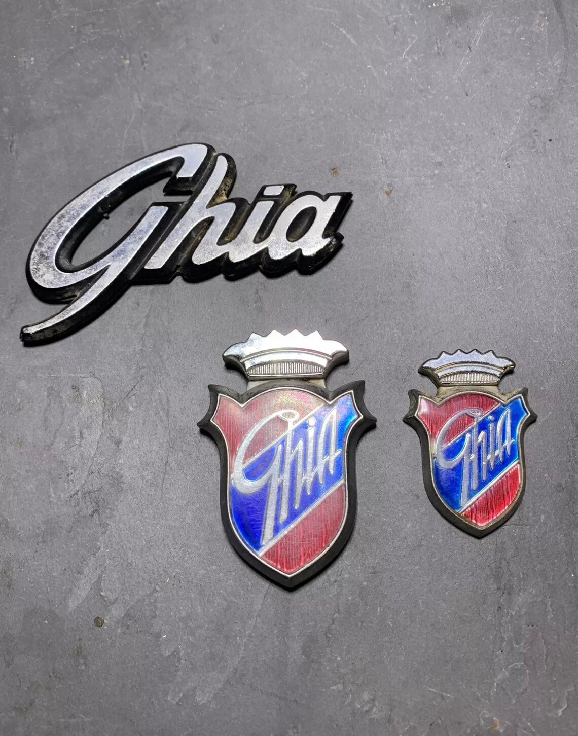 Badges vintage Ford Ghia Emblems | Etsy