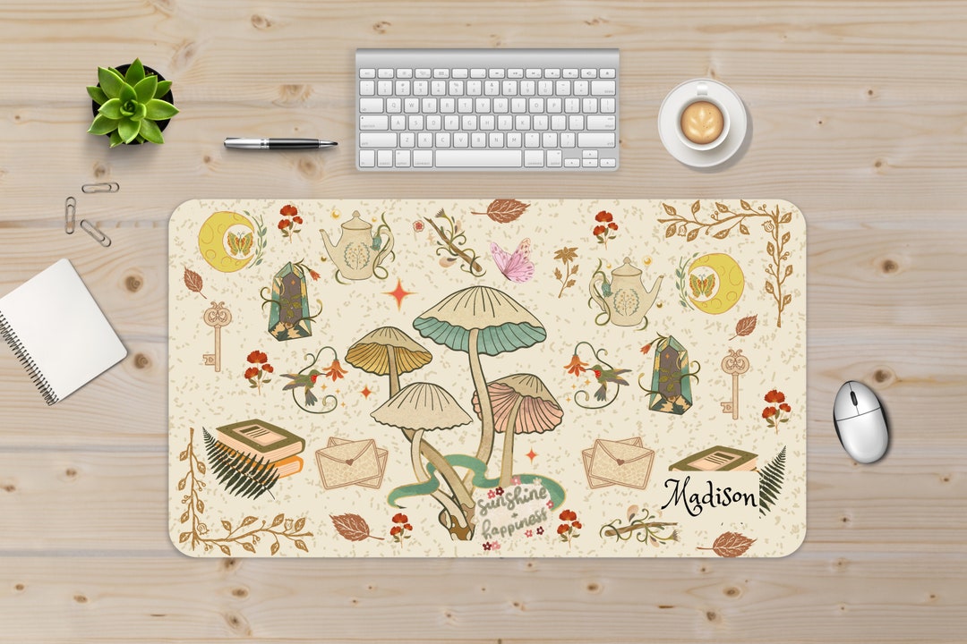 Cottagecore Desk Mat Custom Desk Pad Gothic Mousepad Magic - Etsy