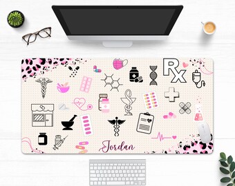 Cute Mouse Pad, Pharmacy Squad Mouse Pad, Desk Mouse Pad, Home Office ...
